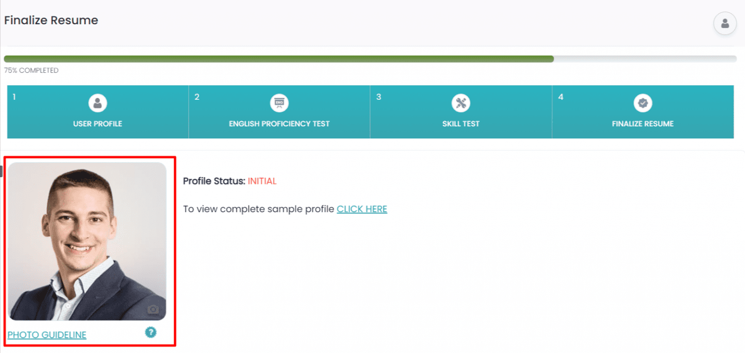 How can I finalize my resume with Olibr?